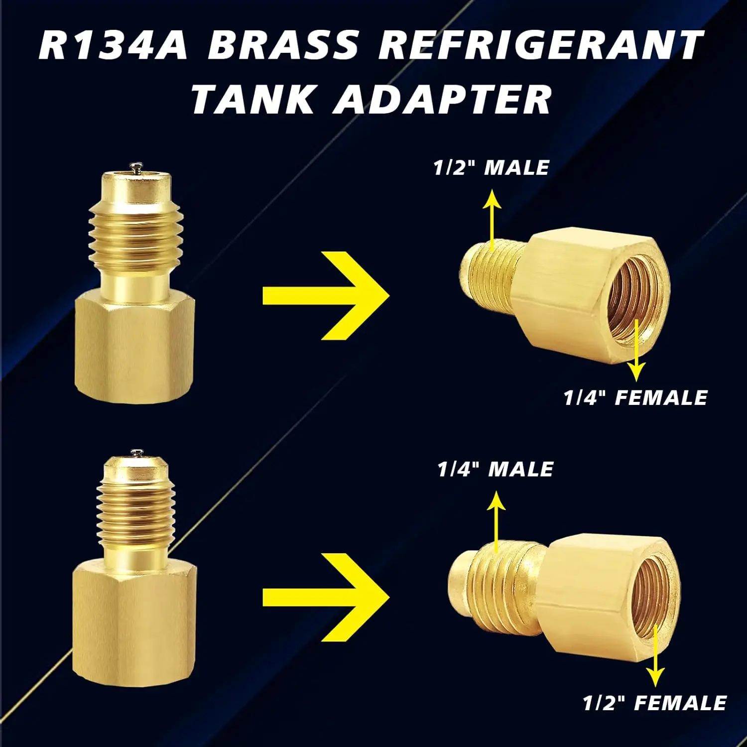 R134A Can Tap, R134A Self-Sealing and Puncture Style Refrigerant Can ...
