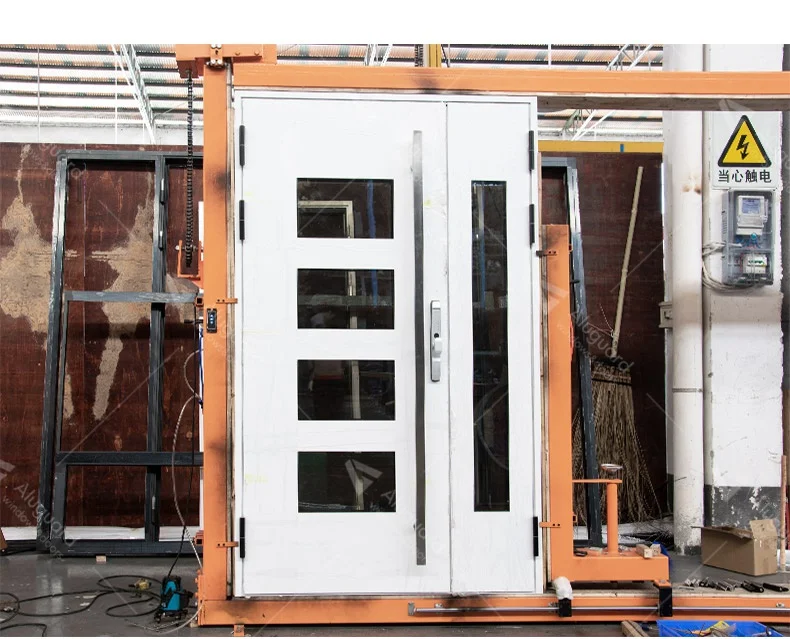 Modern Villa Aluminum Windows And Door / Home Entrance Door Aluminum ...