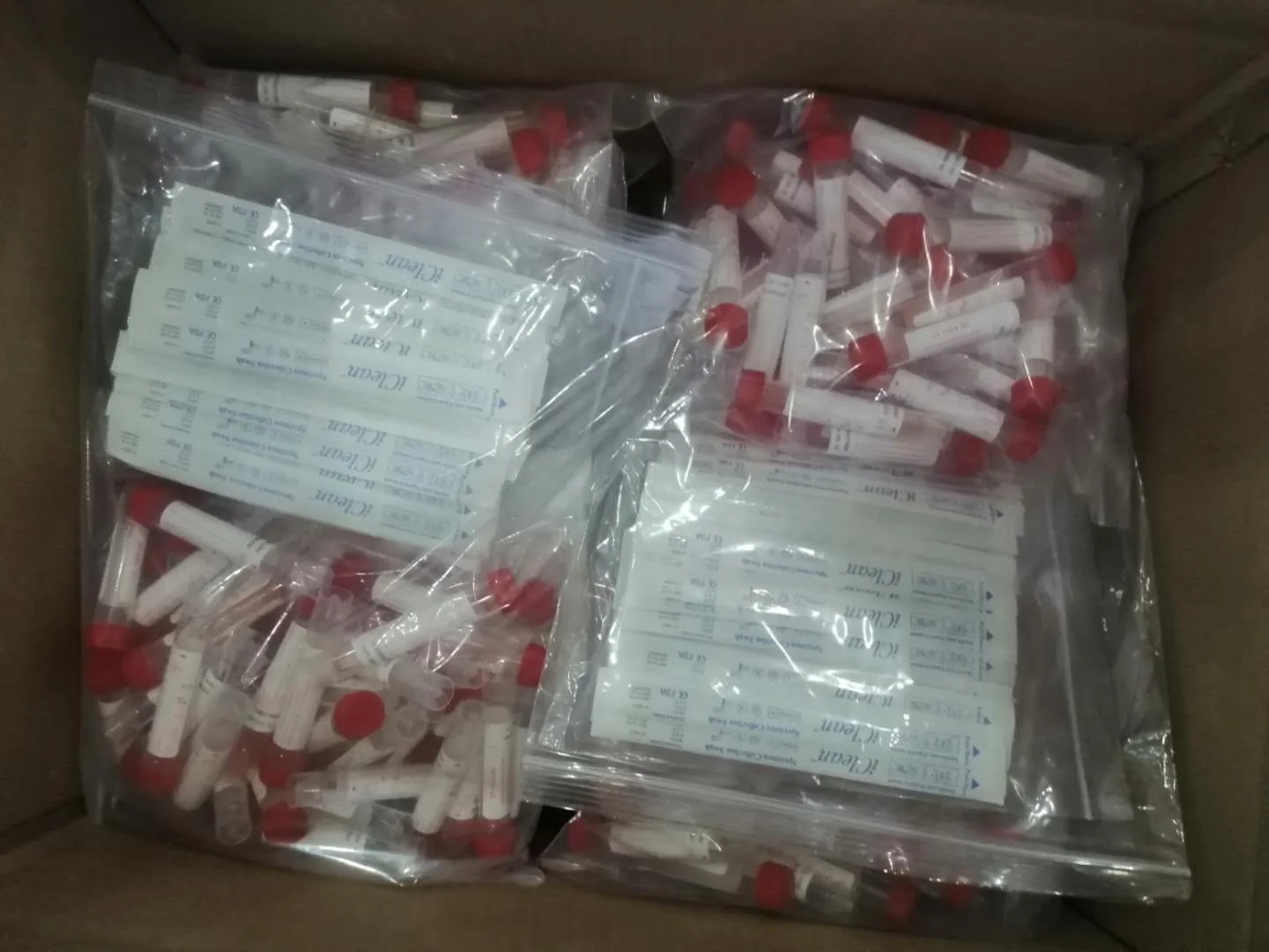 Viral Sterile Dna Specimen Testing Kit Oral Dna Sampling Nylon Flocked ...