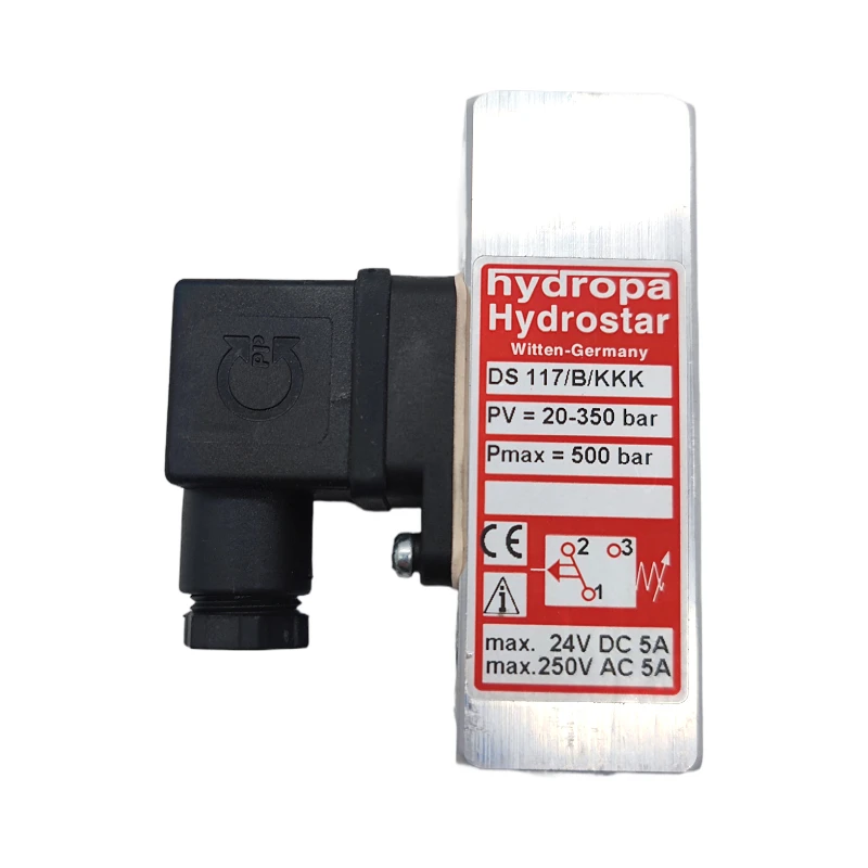 Hydropa Hydrostar DS117/B KKK Pressure Switch 20-350bar Pressure Sensor ...
