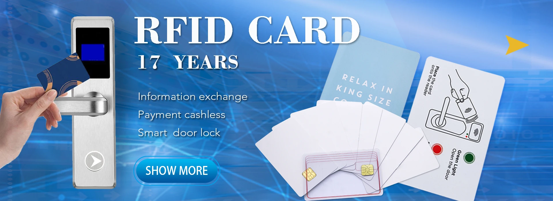 125khz RFID Smart Cards with Atmel T5577 for Access Control