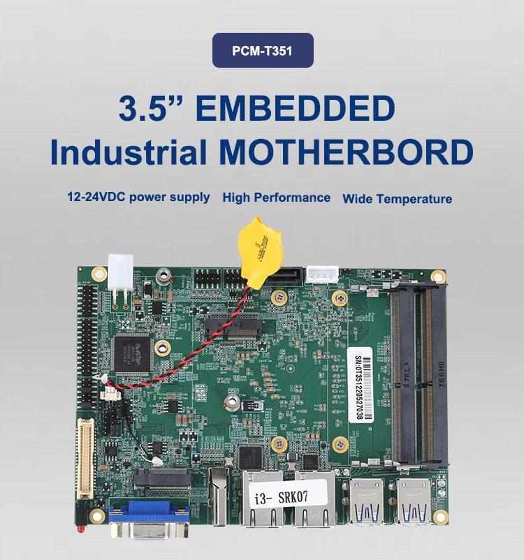 Wide Temperature Range Industrial Motherboard I7-1165g7 Embedded ...