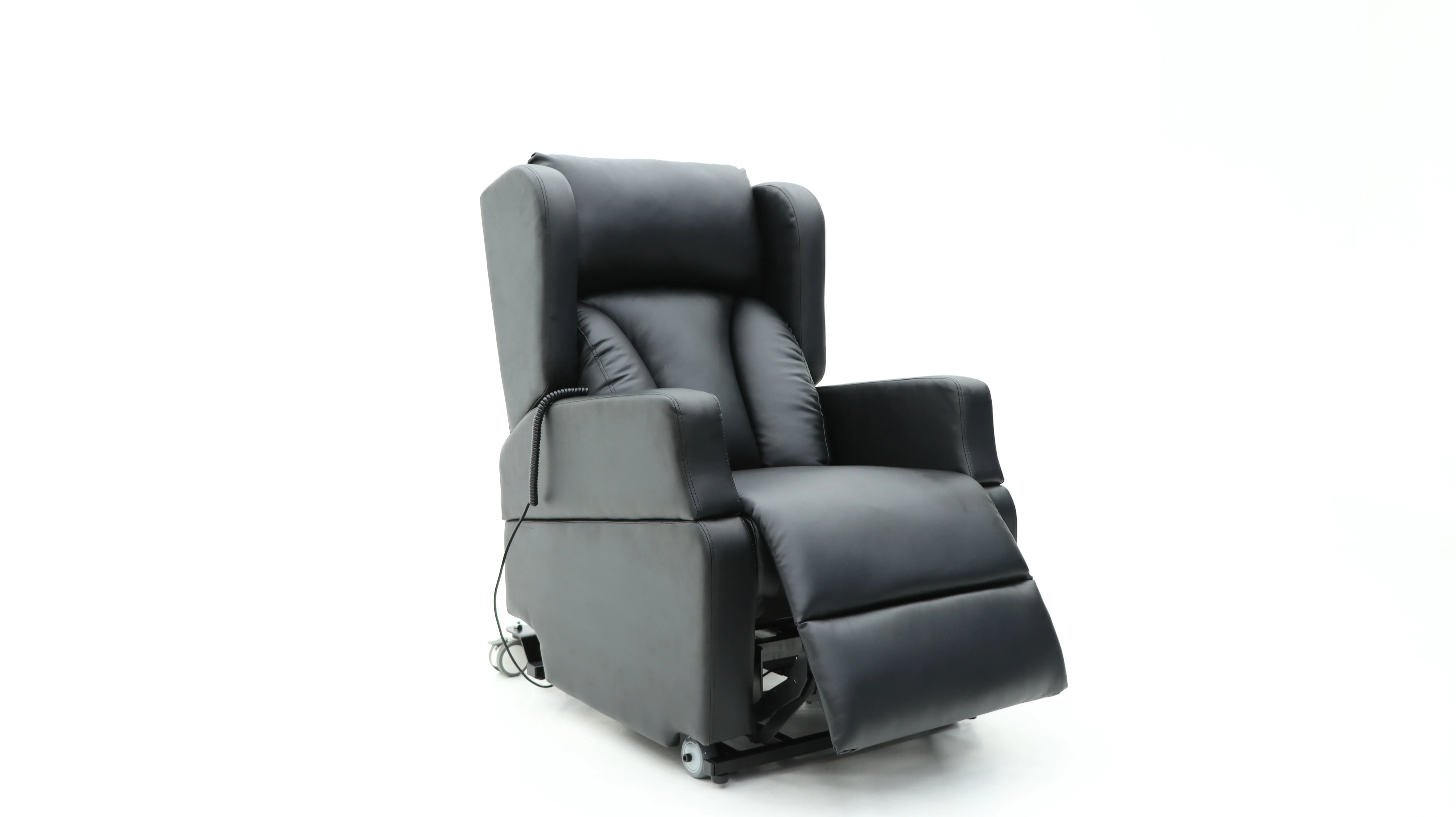 Geeksofa ZOY Electric Modern Riser Faux Leather Power Lift Sofa Chair ...