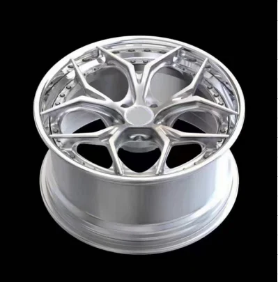 Custom Bg Forged 2 Piece Concave Alloy Wheels 5x120 20inch Gray Color ...