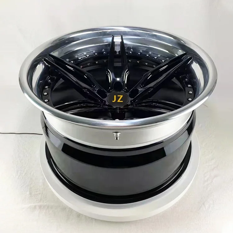 18-24 Inch Luxury Customization 2 Piece Forged Deep Lip Concave Car ...