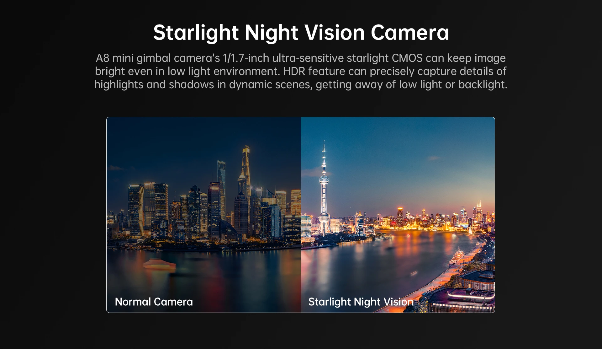 Siyi A8 Mini 4k Al Mini Uav Drone Hd Camera Gimbals Surveillance ...