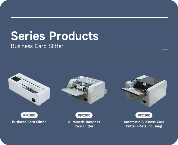 Tpps Pfc100 Automatic Name Card Slitter Business Card Cutting Machine ...