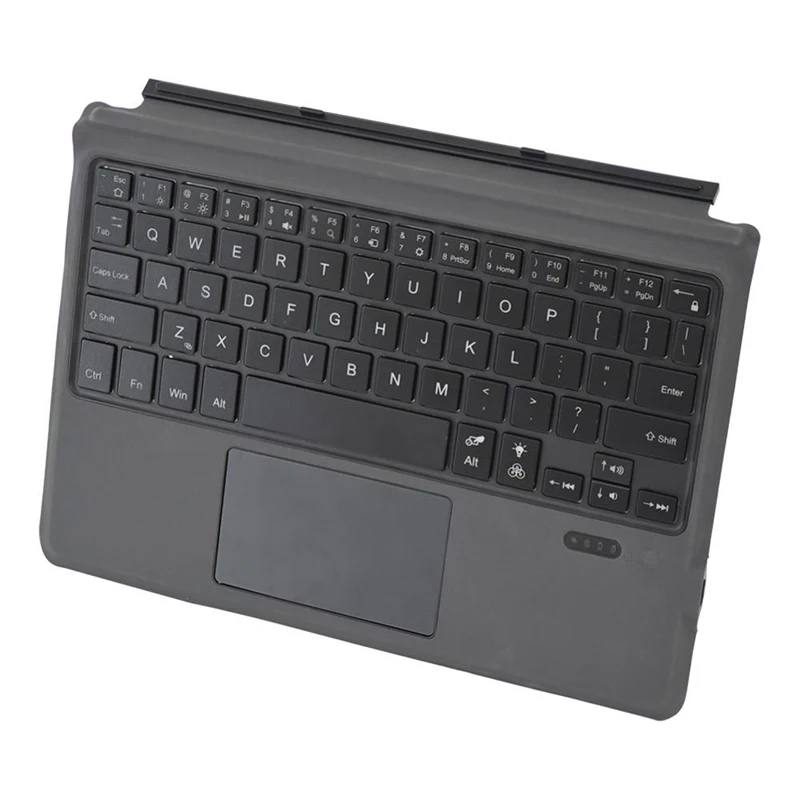 Magnetic Absorption Wireless Keyboard With Touchpad 7 Color Led Backlit ...