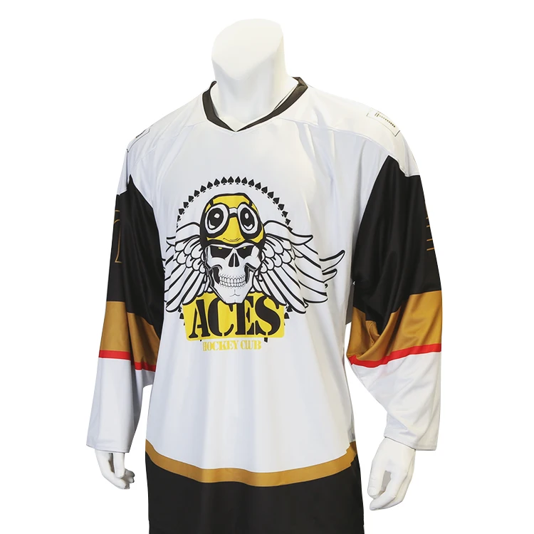 Custom Sublimation Reversible Hockey Jersey Team Wholesale Men's Ice ...