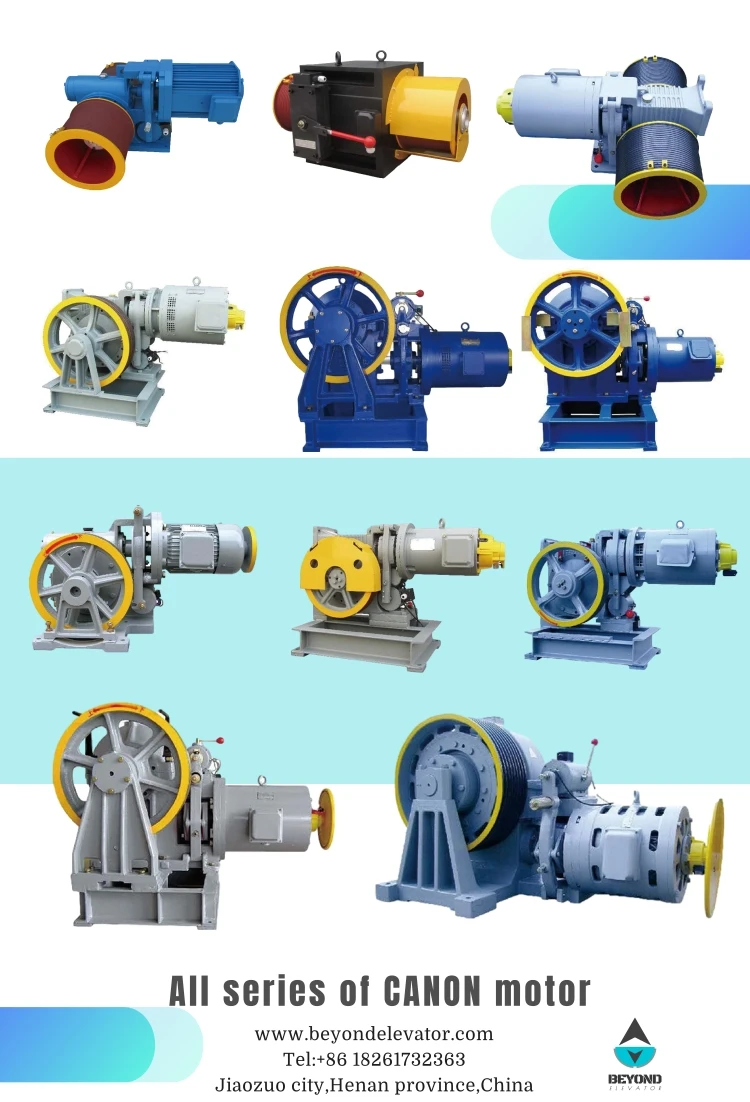 Elevator Traction Machine by JIAYE - 320kg-450kg Capacity