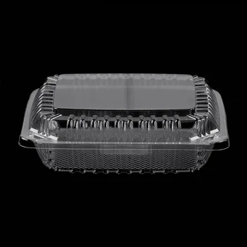 Disposable Microwave Plastic Food Box Frozen Food Box Transparent ...