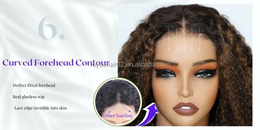 Layer Haircut 7x5 HD Peruvian Lace Front Wig Brazilian Swiss Closure