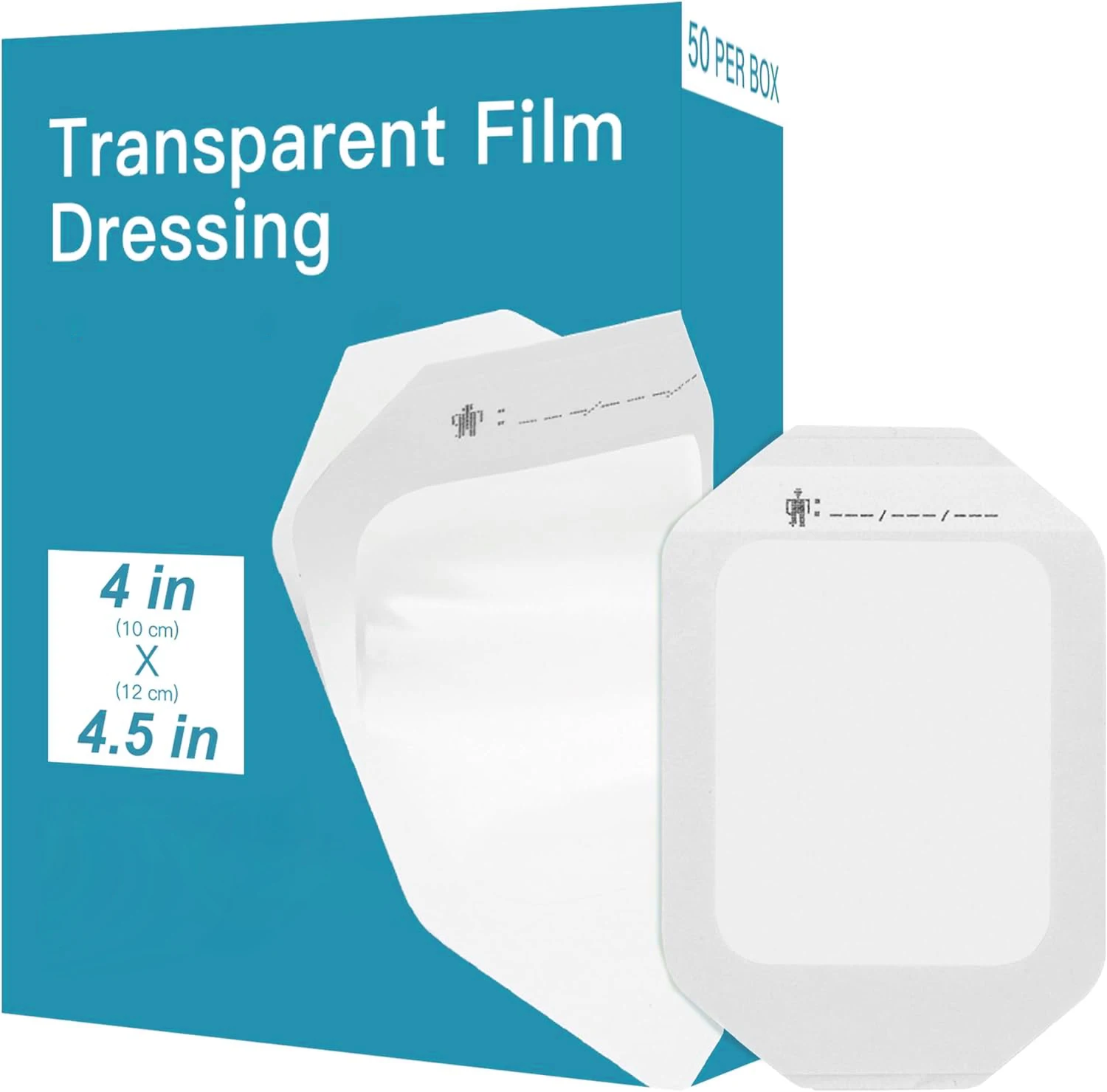 Disposable Transparent Medical Waterproof Wound Dressing Pu Film Pet ...