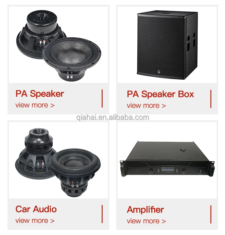 850-098 High End 8 Inch Coaxial Speaker 250watts Rms 95dB 8 16 Ohm ...