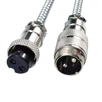 Aviation Plug 2 Pin Connectors Gx16 2 Pin Aviation Circular Connector ...