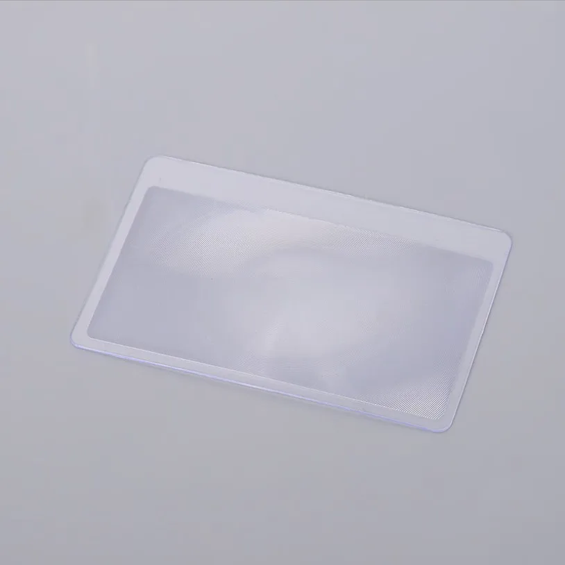 Credit Card Glasses Magnifier 3X - Customizable Optical Tool