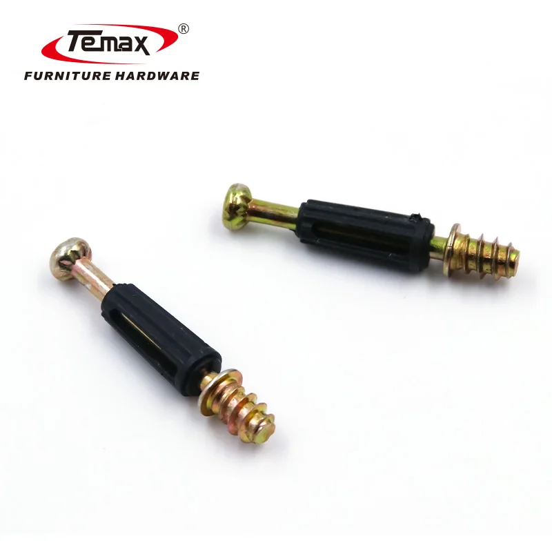 Temax Cabinet Board Connector Fittings Screws Mini Fix Bolt For Panel ...
