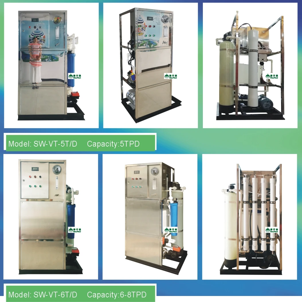 Green Planet Automatic Factory Outlet Seawater Desalination System ...