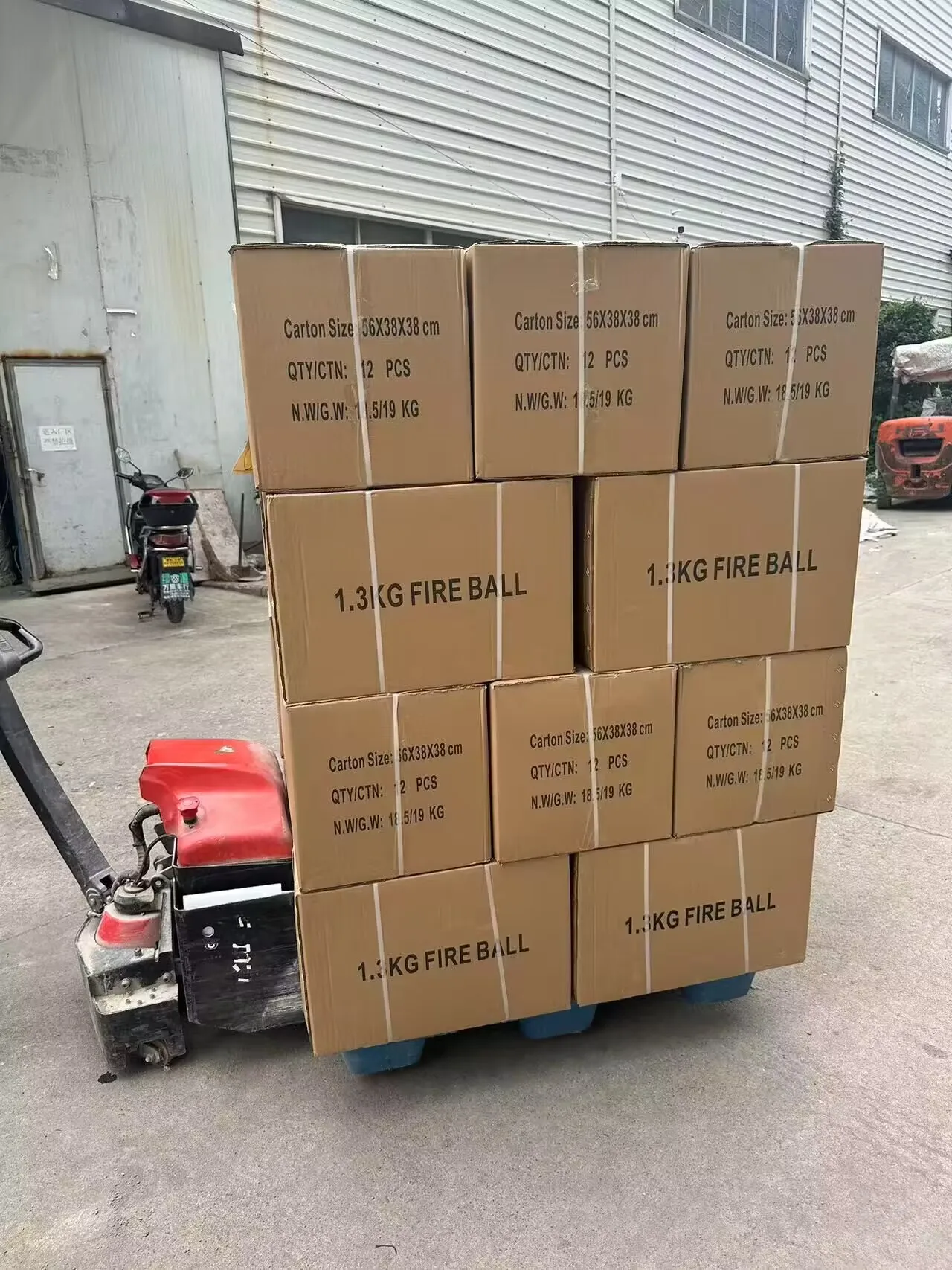 1.3kg ABC Dry Powder Automatic Fireball Extinguisher