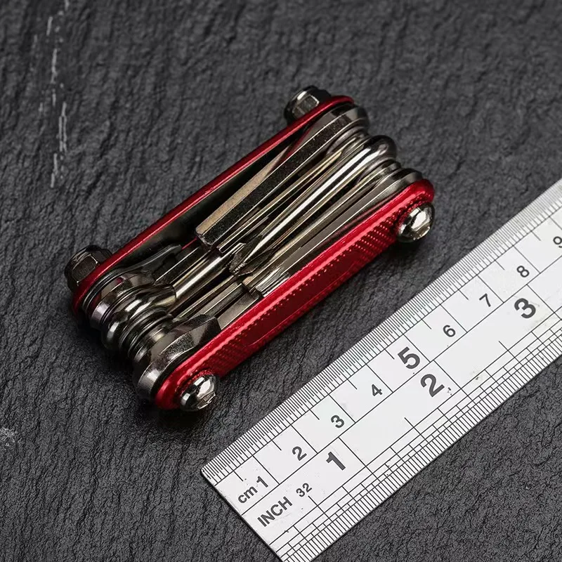 Hiyes 16pcs Universal Folding Wrench Set Chrome Vanadium Hollow ...