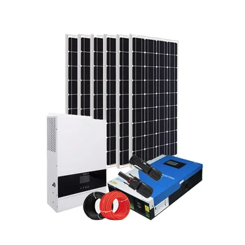 10kw On Grid Solar System Pv 10 Kw Solar System On-grid 10000 Watt ...