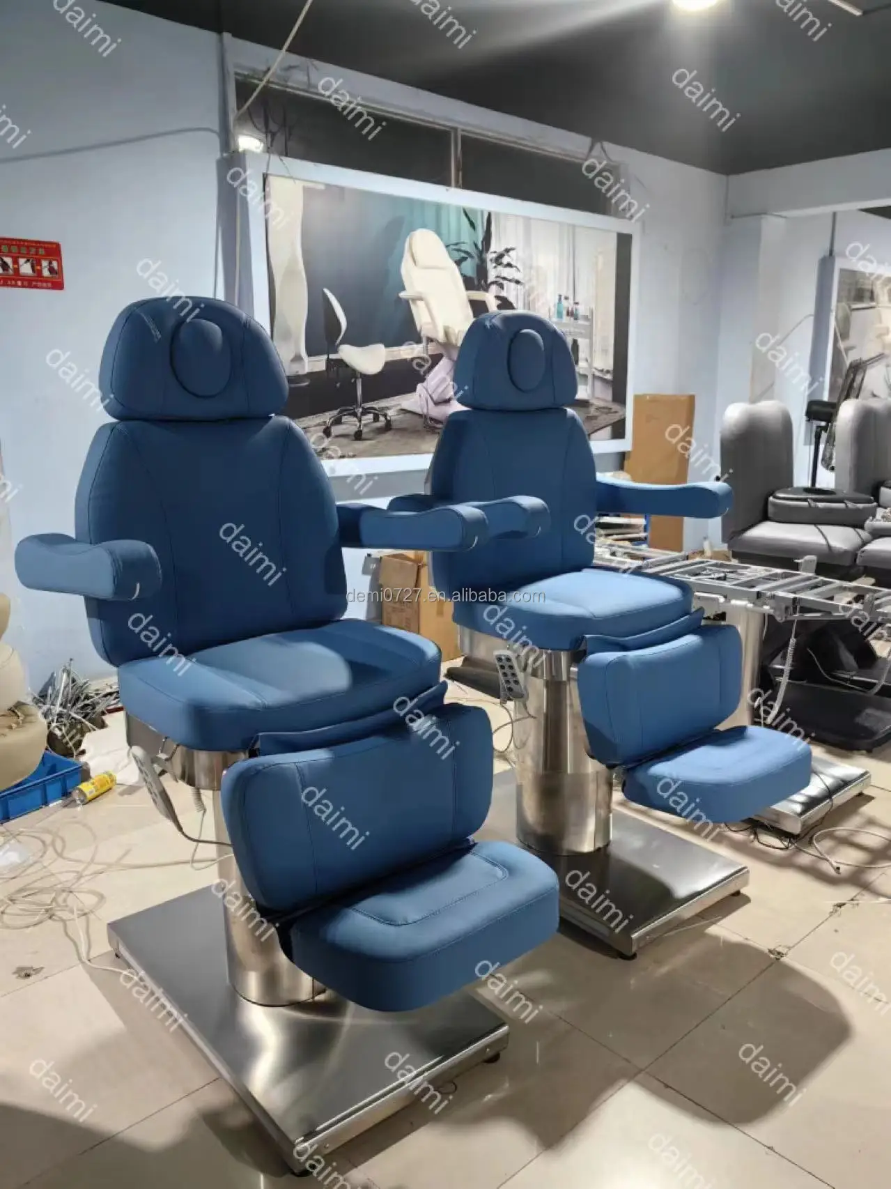 Modern 4 Motors Milking Massage Lift Table Professional Electric ...