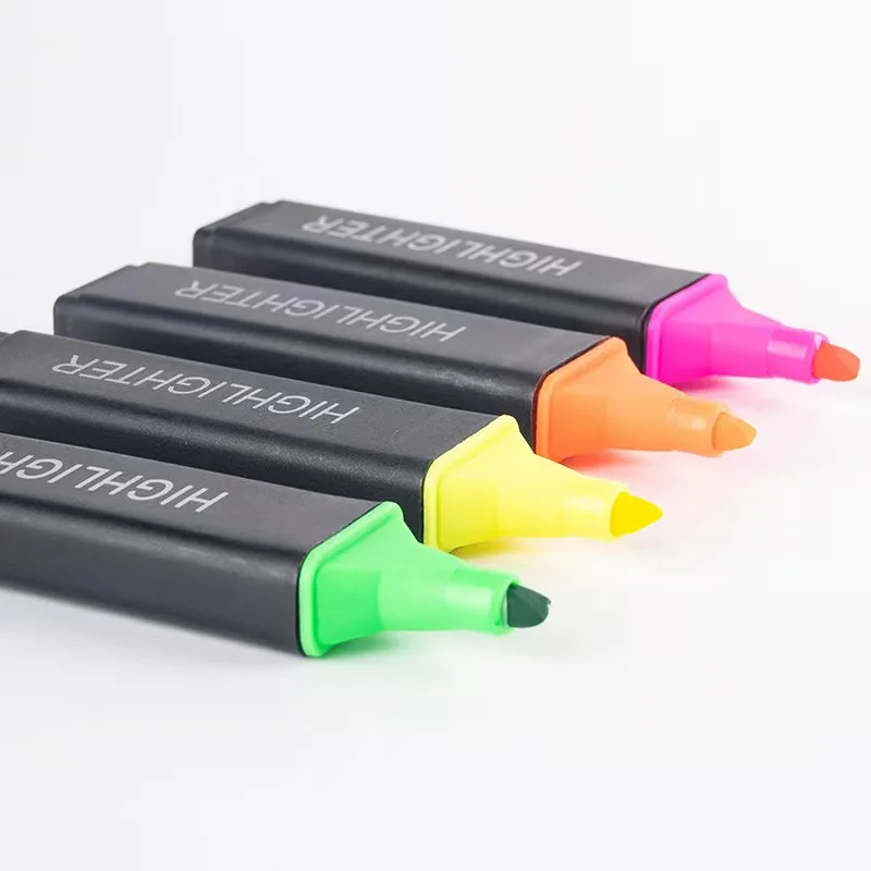 Big Size School Student Office Highlighter Pen Set Writing Highlighter ...