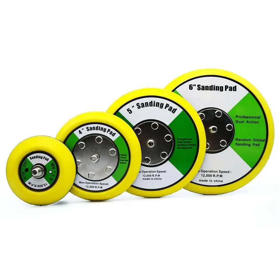 150mm 6 Inch Sander Backing Backer Pad Thread Abrasive Plate Backing ...