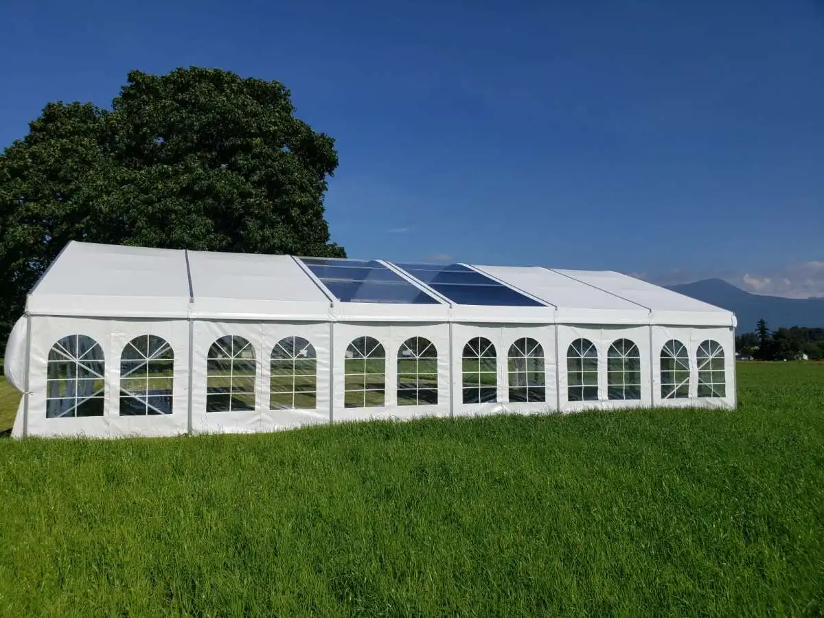 Outdoor Waterproof Aluminum Frame White Pvc Tent Marquee Modern Wedding ...