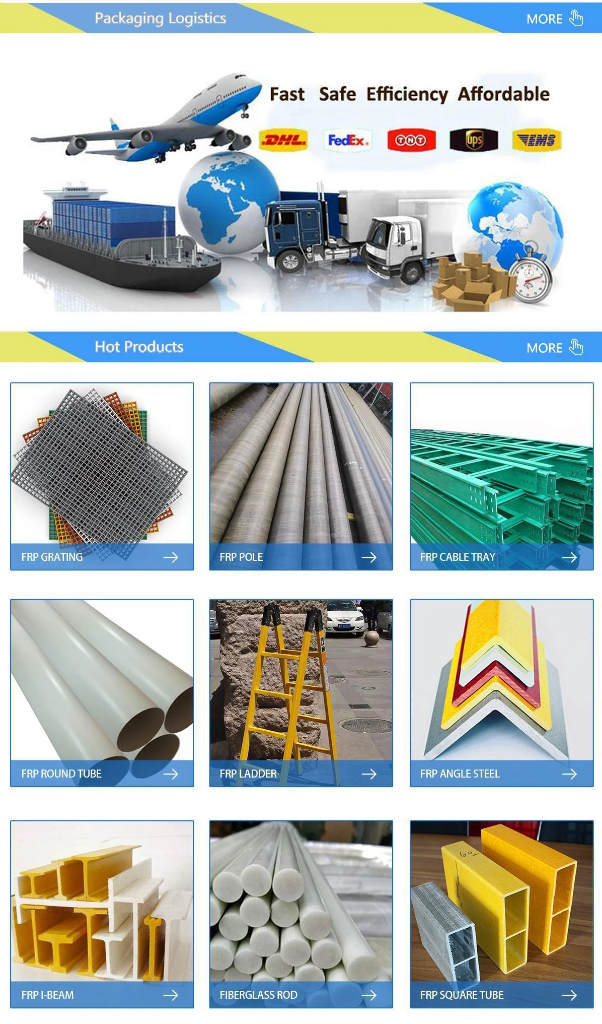 FRP Sheet Pile - Durable and Lightweight Retaining Wall Solution