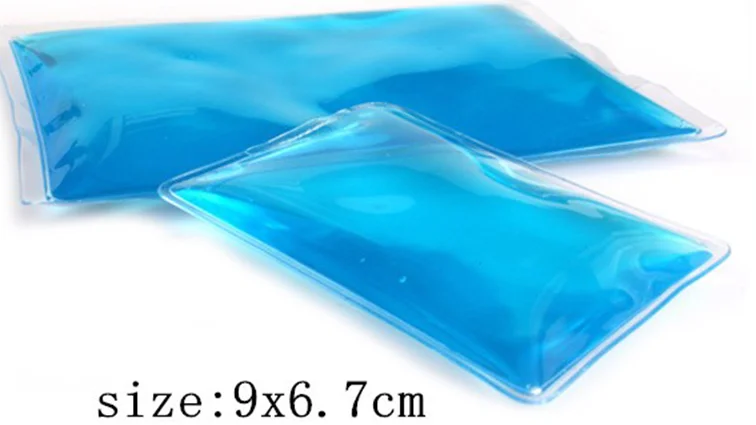 Customized Hot Selling Pvc Reusable Round Lip Shaped Instant Ice Gel ...