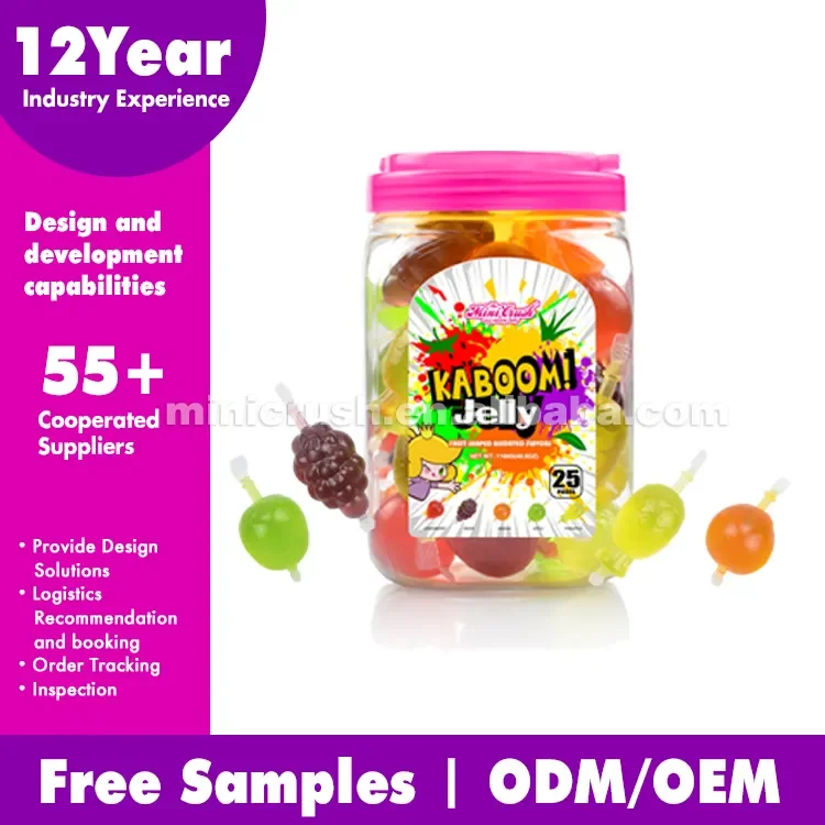 MINICRUSH Gelatin Jellied Desserts - Fun & Nutritious Snacks