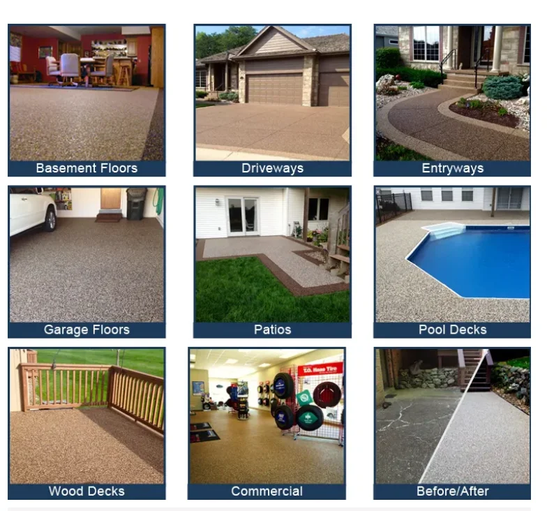 Permeable Epoxy Stone Surface - Durable & Versatile Paving