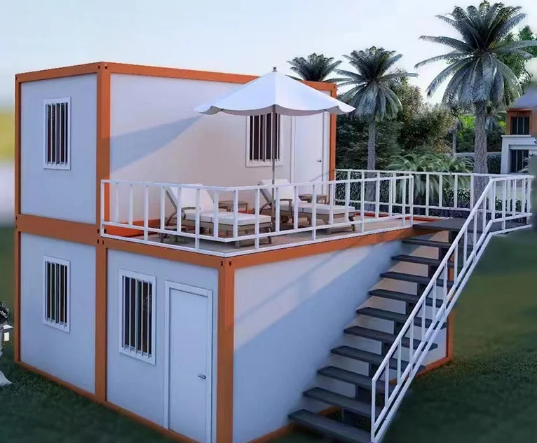 House Bungalow Prefab Apartments Prefabricated Detachable Structure ...