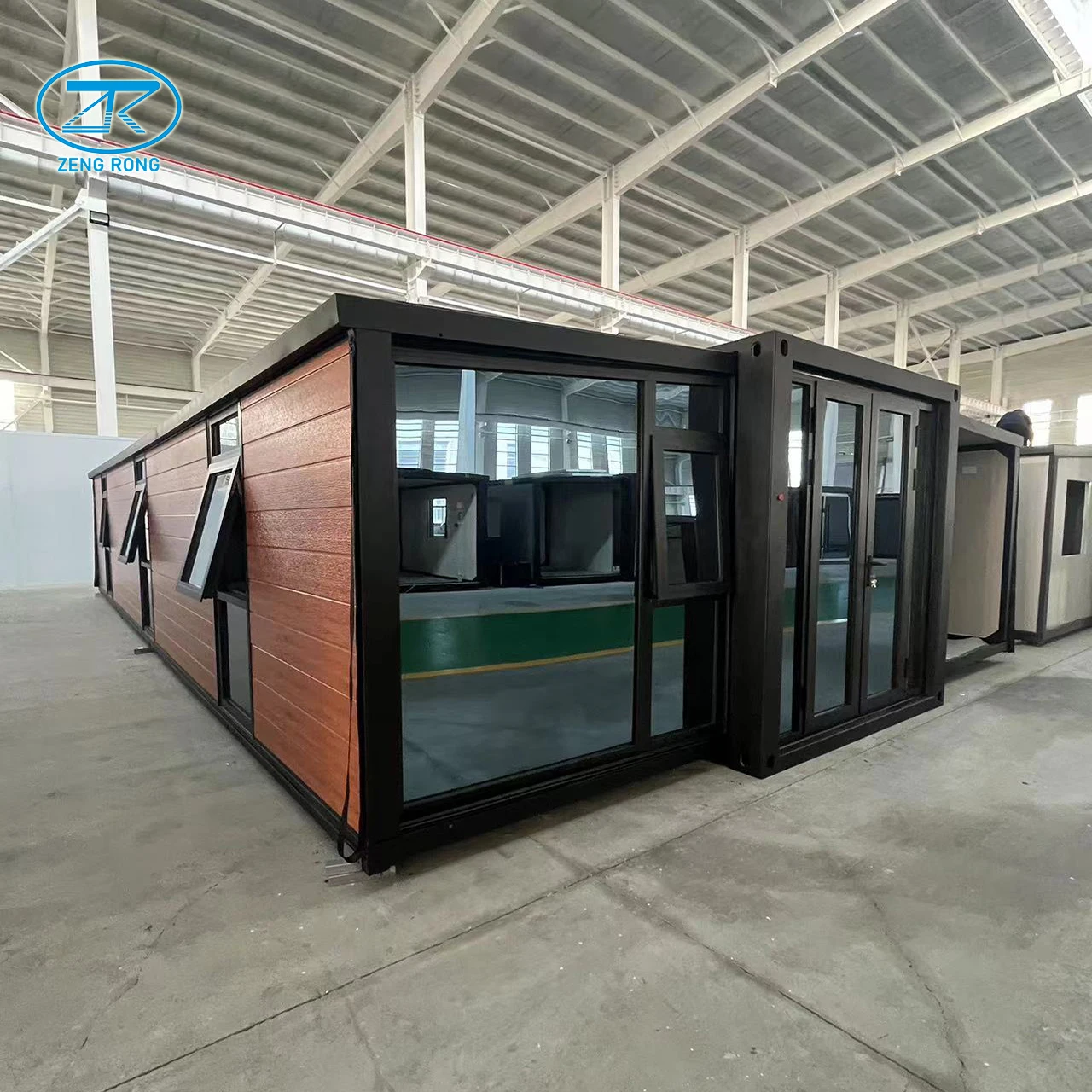 Modern 72 Sq.m Modular Prefab Home 40FT Fast Flat Pack Environmentally ...