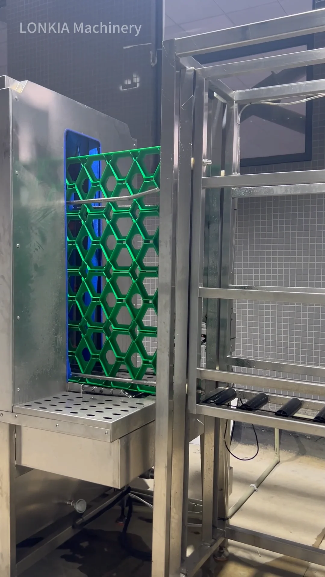 Industry Plastic Pallet Washer Pallet Washing Drying Machine High ...