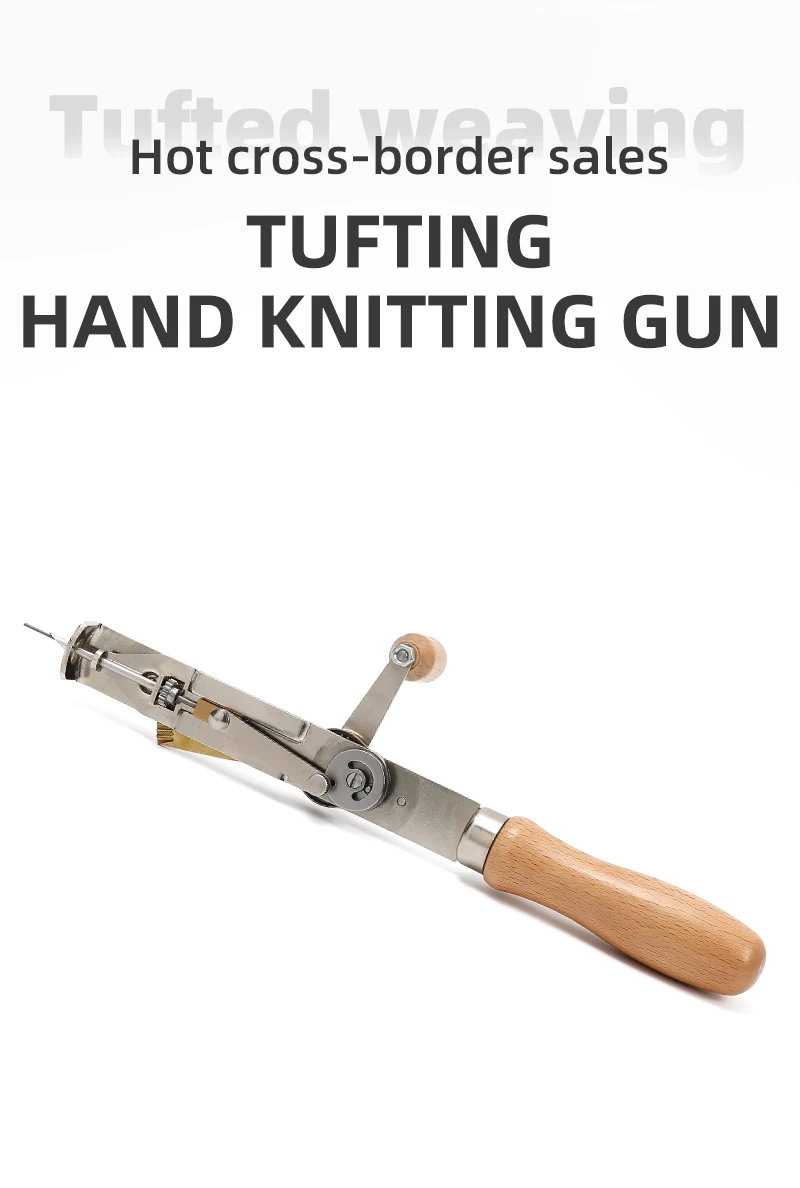 JP Hand Tufting Gun - Portable Knitting Machine for Rugs