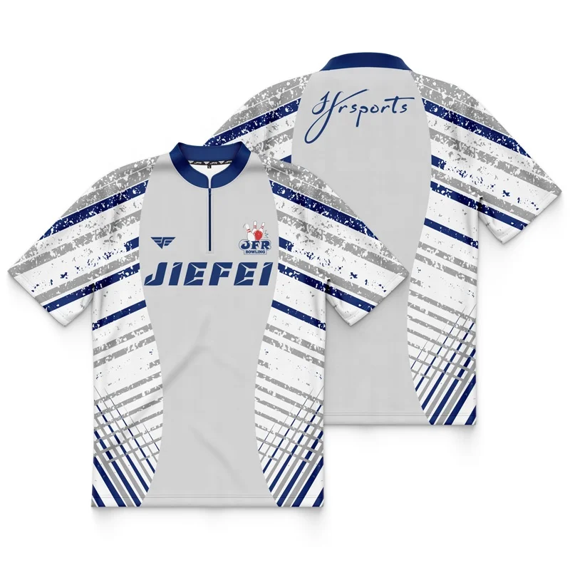 Custom Soft And Breathable Combined Bowling Jersey Various Styles ...