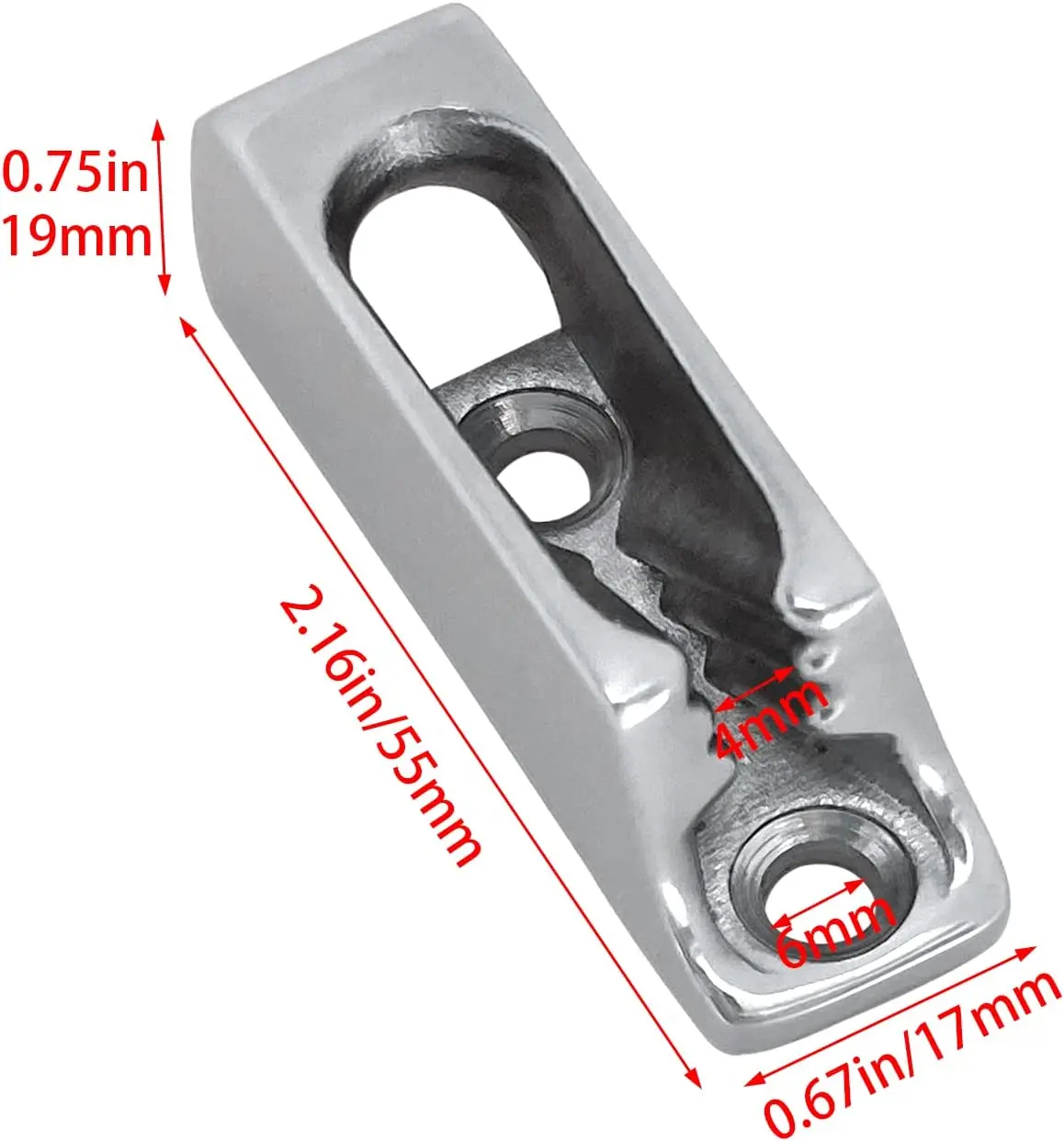 Boat Clam Cleat Rope For Rope Cleat 316 Stainless Steel Marine ...