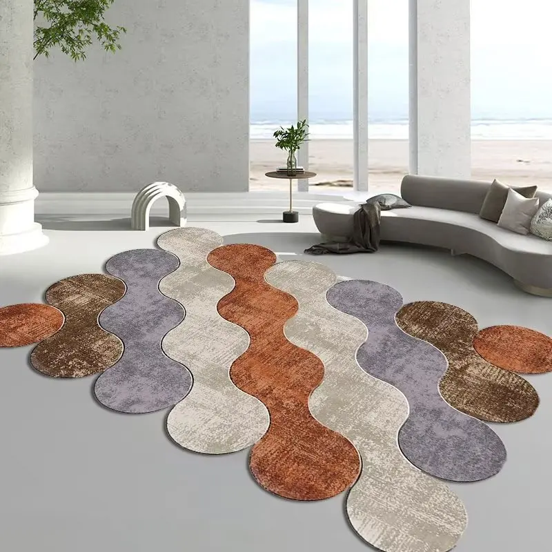 High Quality Thick 3d Printed Large Size Irregular Shape Carpet And ...