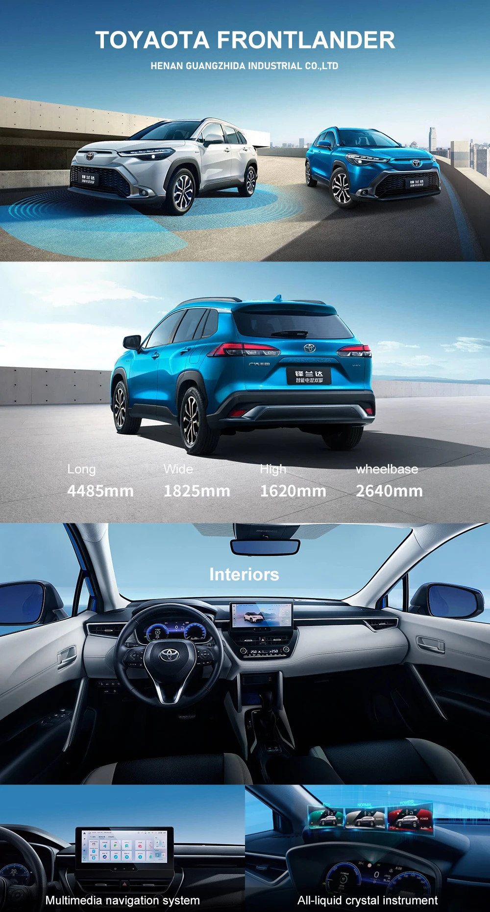 Toyot Frontlander - Hybrid SUV with 2.0L Electric Power