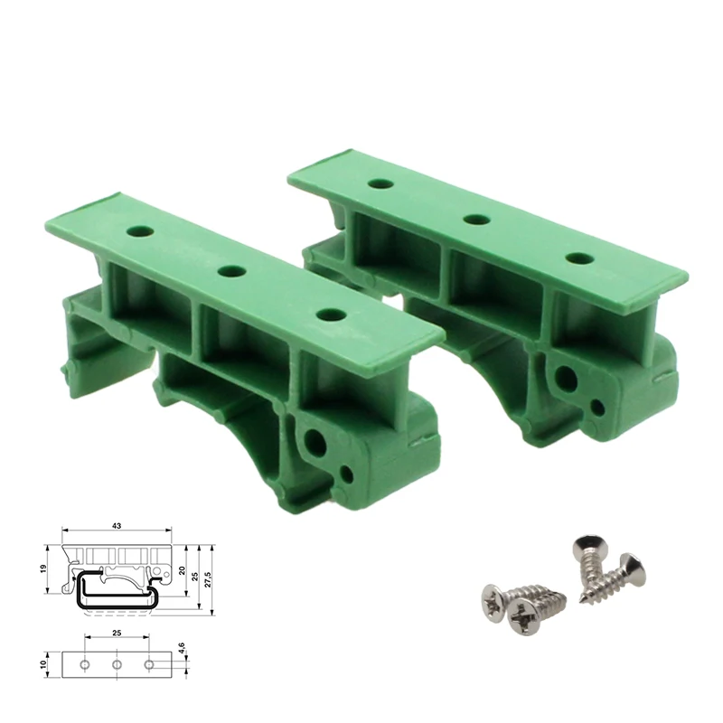 DRG-01 Mounting Adapter - End Stop for DIN Rail Mounting