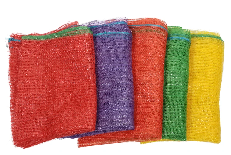 Pe Knitted Custom Raschel Mesh Bags Onion Sacks Recycled Leno Pp ...