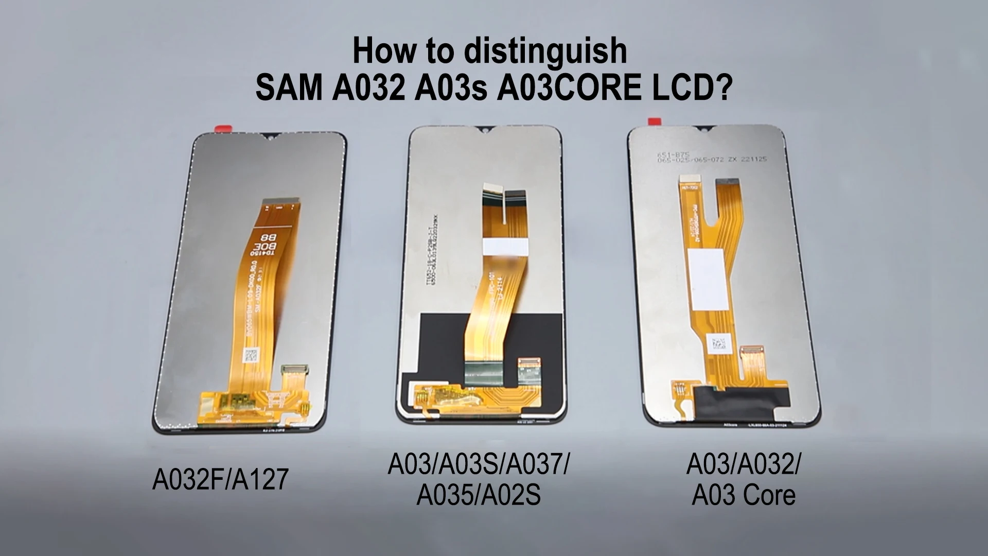 Pantalla Lcd Display For Samsung A03s A01 Core A01 A02 A02s A10s A11 ...