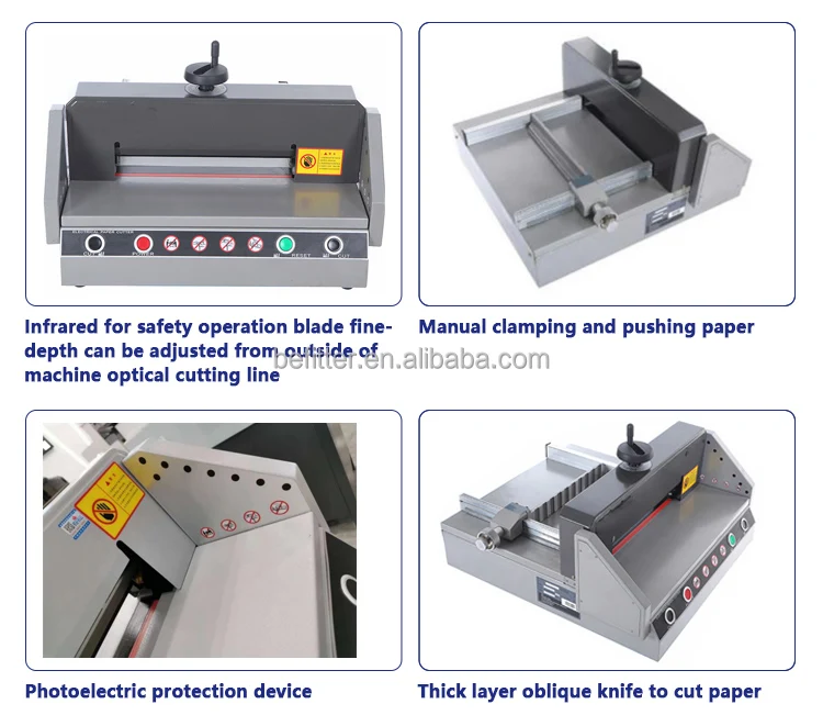 E330D A3 Desktop Electric Paper Cutting Machine - Easy to Operate