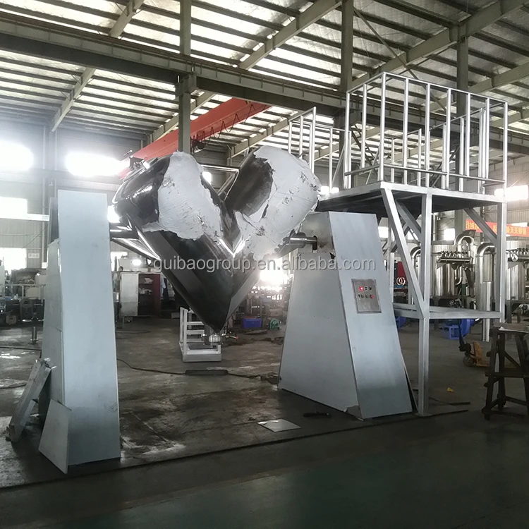 Pharmaceutical V Type V Shape Medicine Powder Mixer Blender Machine For ...