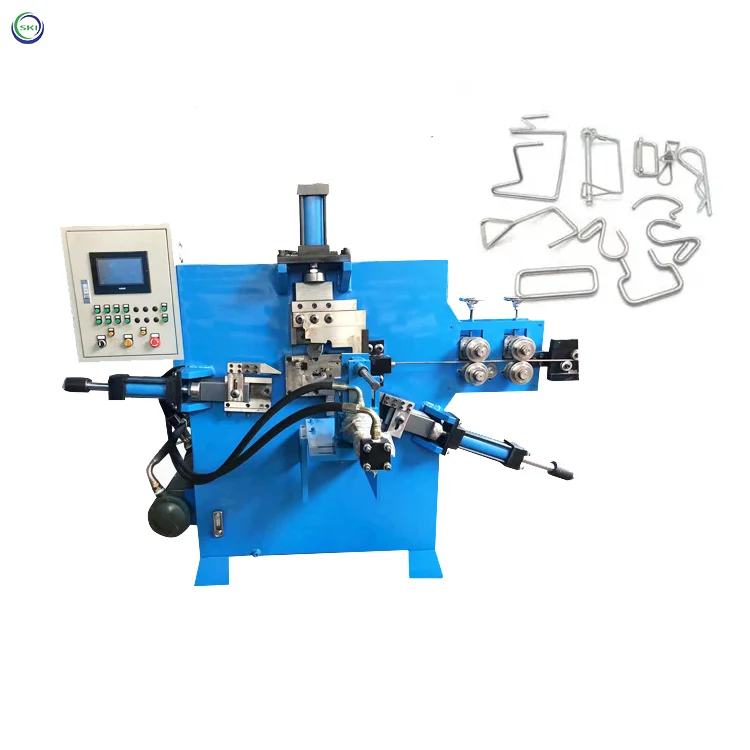 Automatic Feeding Backpack Buckle Bending Machine Metal Wire Bending ...