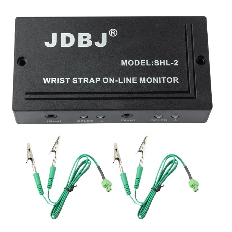 New High Precision Dual Loop Auto-alarm Anti Static ESD Wrist Strap ...
