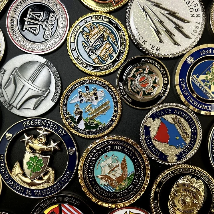 Professional Custom Coin Maker Designer Soft Enamel 2d 3d Metal Zinc ...