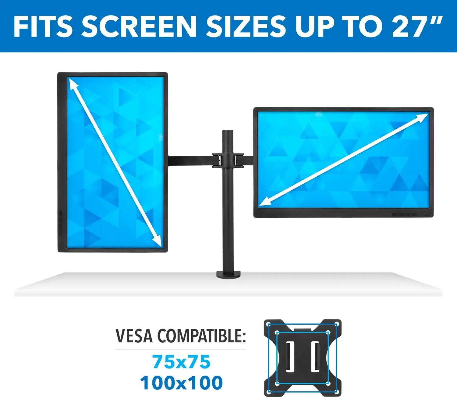 MG Dual Computer Monitor Stand - Optimize Your Workspace